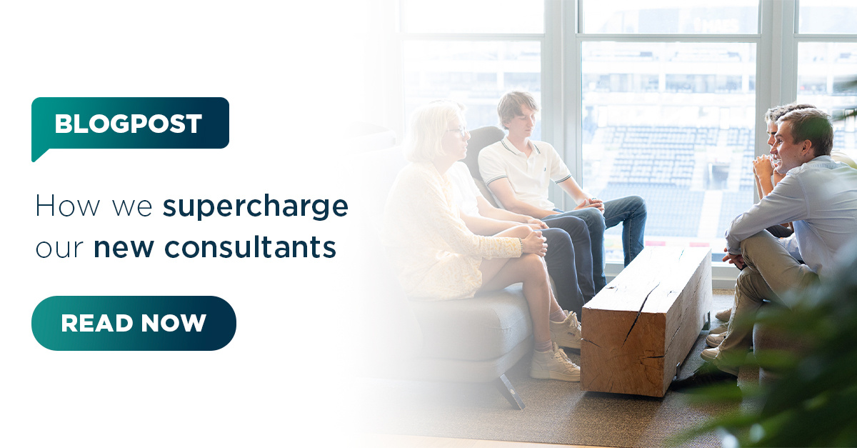 How we supercharge our new consultants